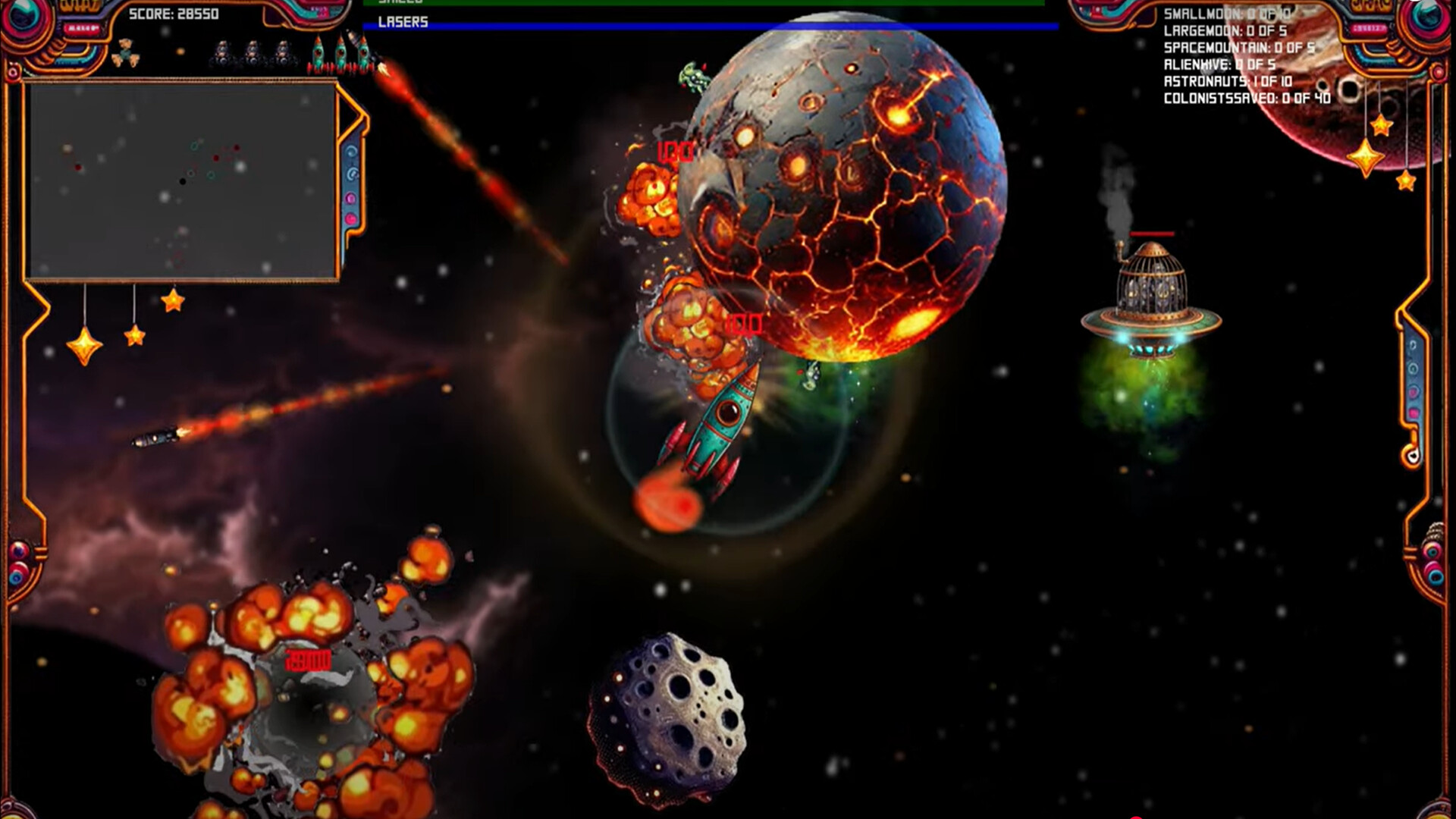 Asteroids and Aliens on Steam