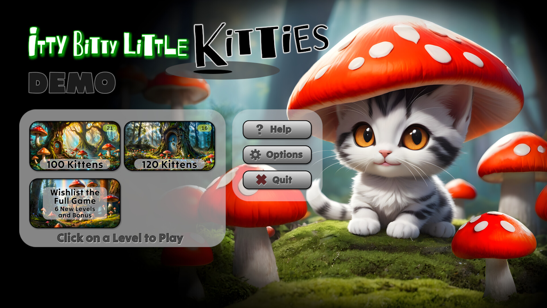 Itty Bitty Little Kitties Demo on Steam