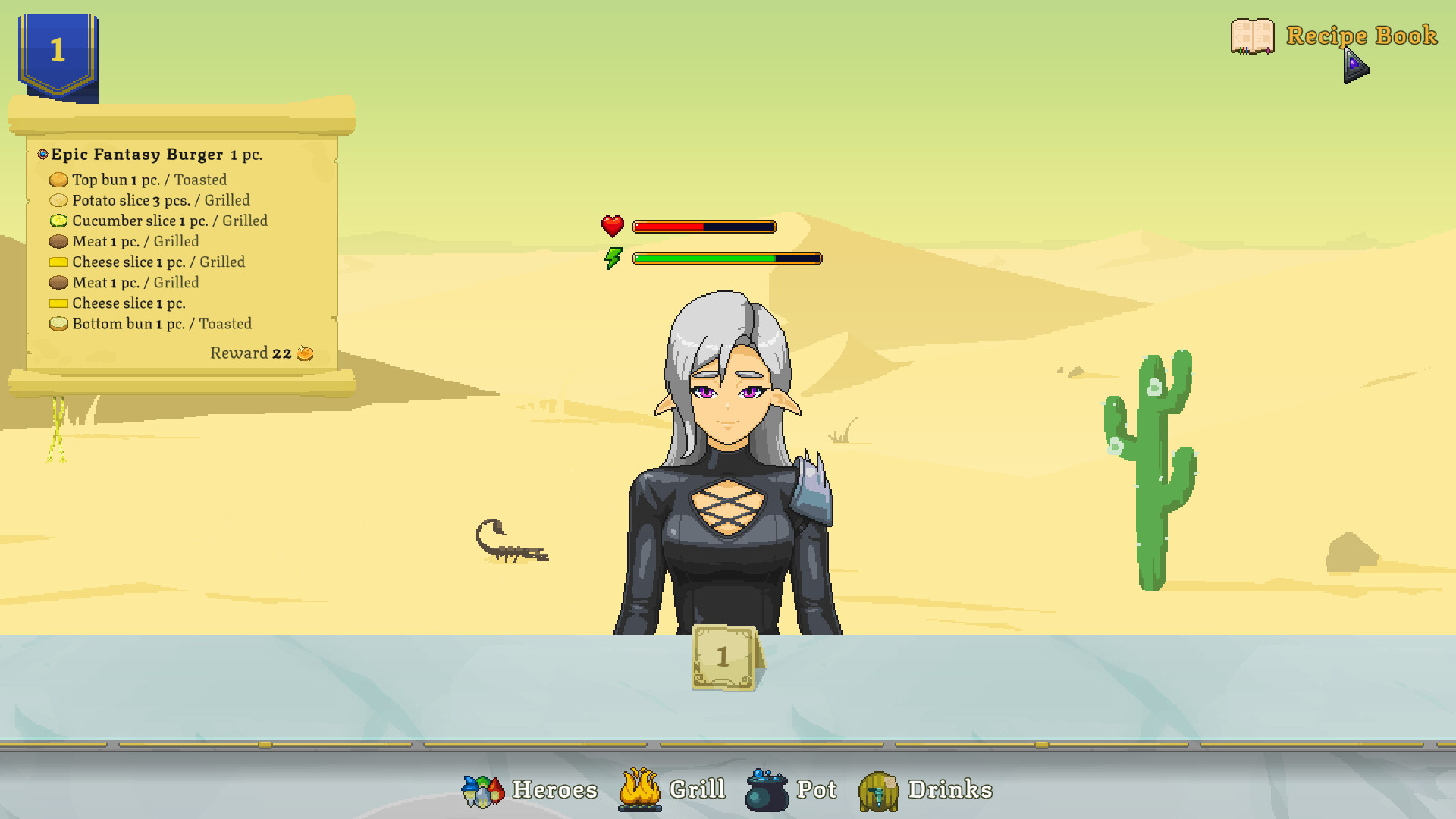 Fantasy Burger on Steam