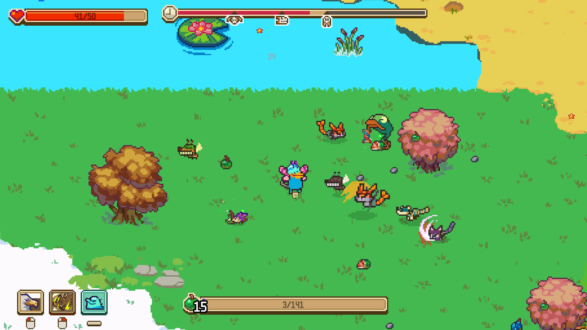Everything is Crab: The Animal Evolution Roguelite on Steam