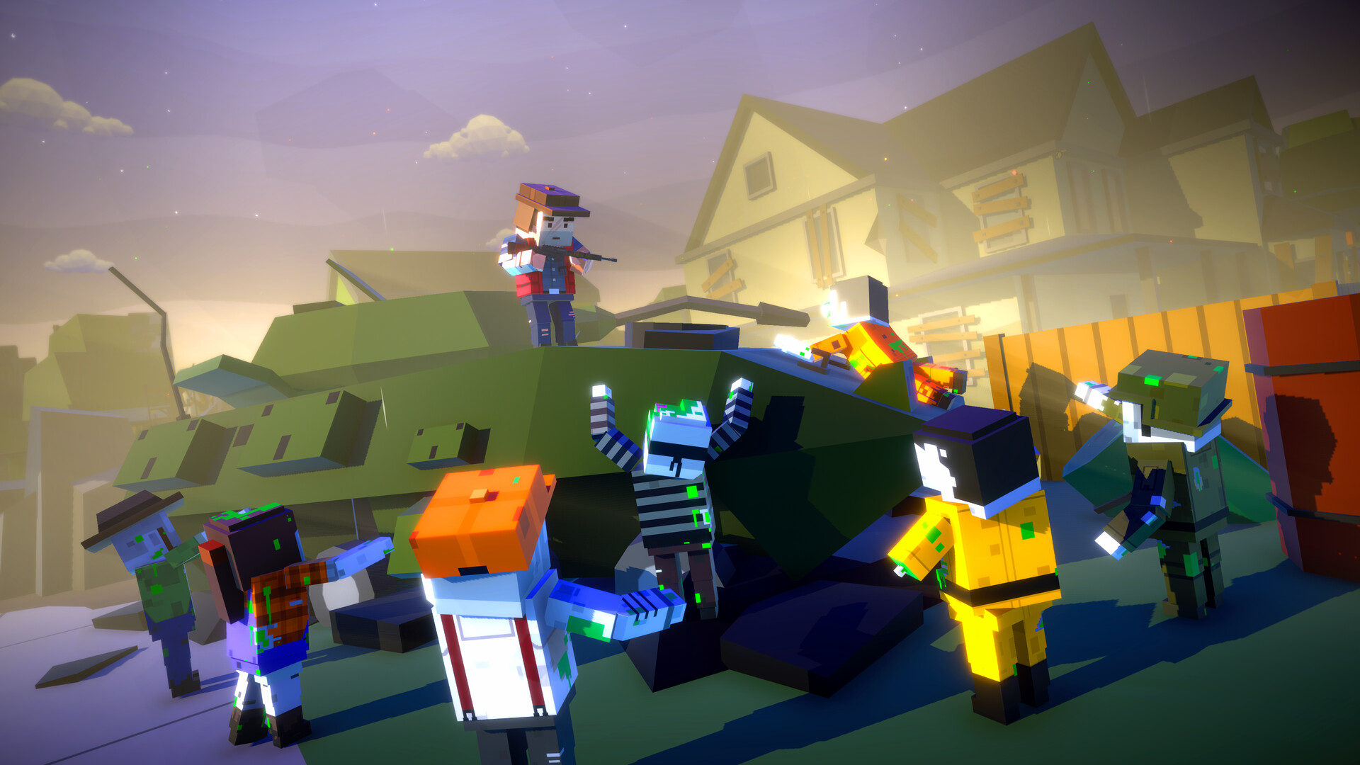 Zombie Blocks: Pixel Shooter Gun on Steam