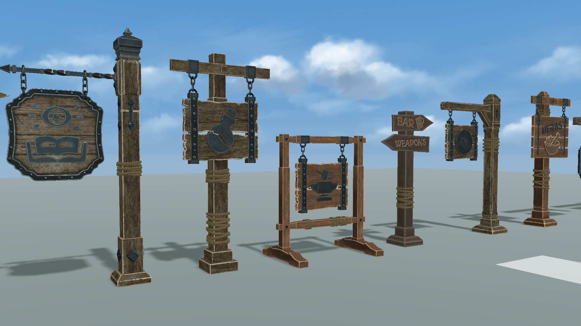 RPG Developer Bakin Modular Medieval Signs no Steam