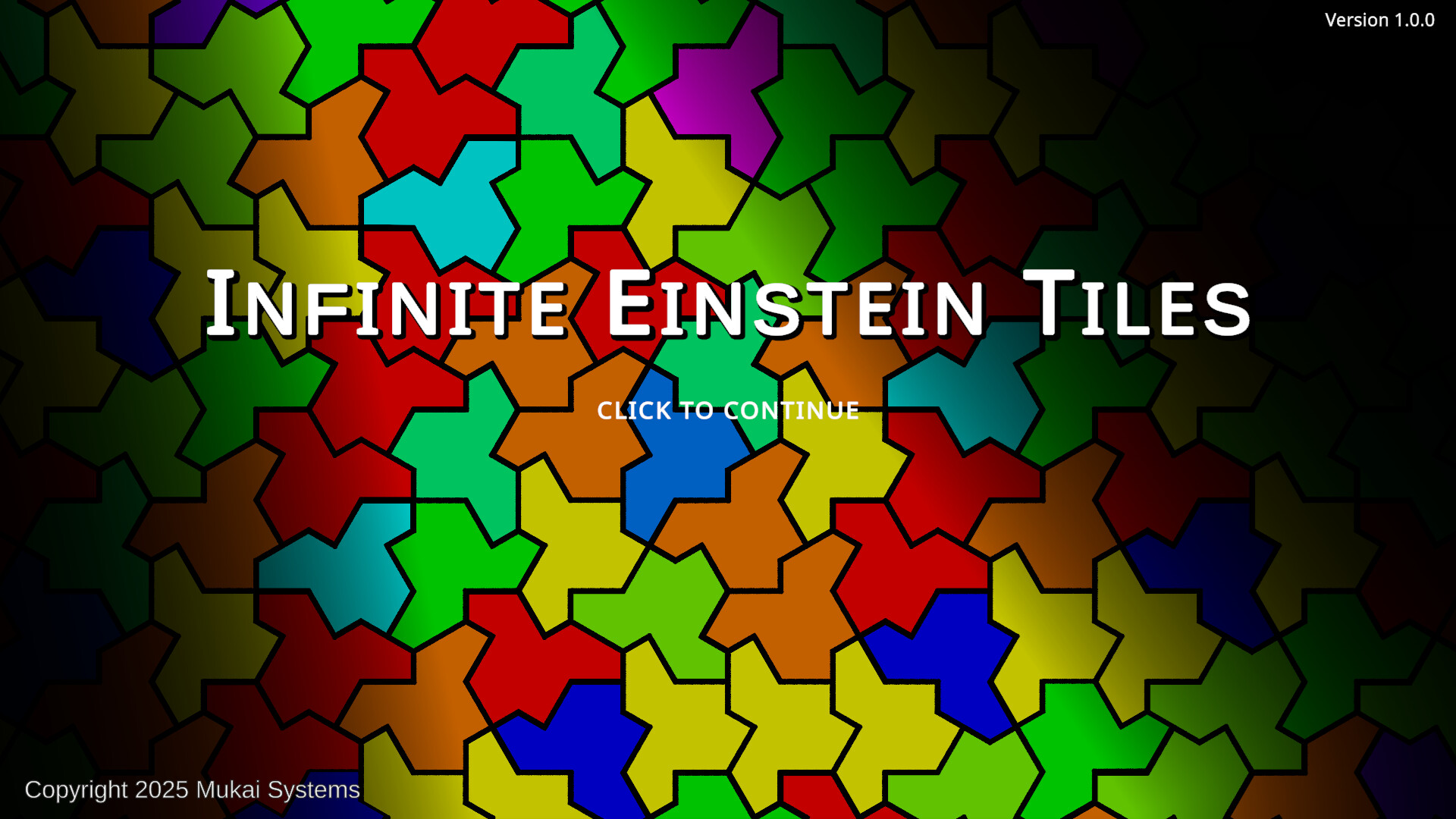 Infinite Einstein Tiles on Steam