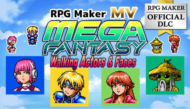 Save 10 On Rpg Maker Mv Mega Fantasy Walking Actors And Faces On Steam