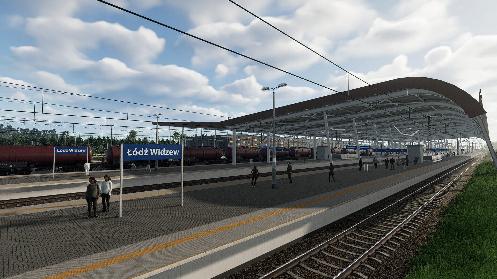 SimRail - The Railway Simulator: Łódź - Warsaw on Steam