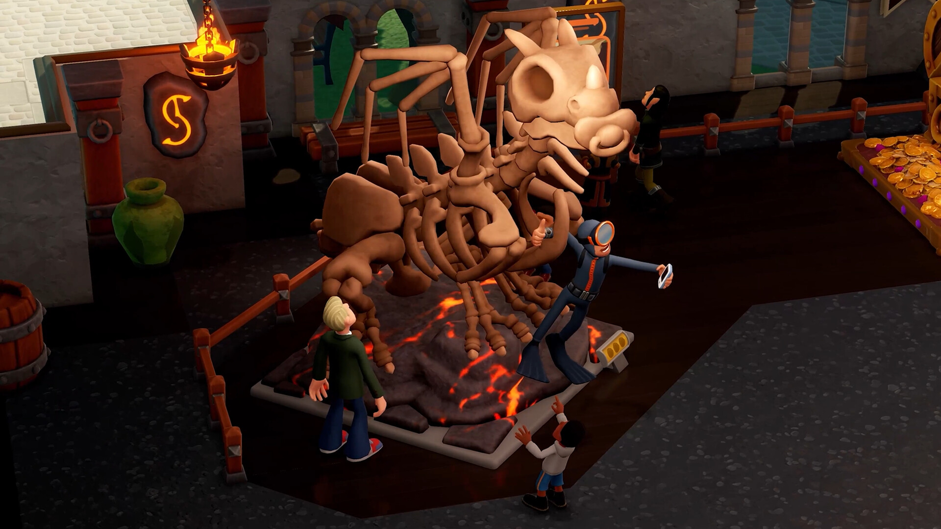 Save 10% on Two Point Museum: Fantasy Finds on Steam