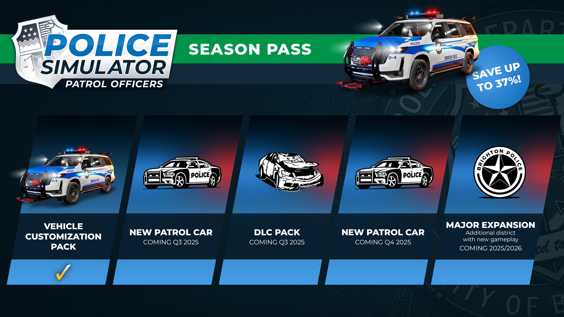Police Simulator: Patrol Officers - Season Pass on Steam