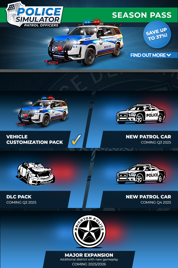 Police Simulator: Patrol Officers - Season Pass on Steam