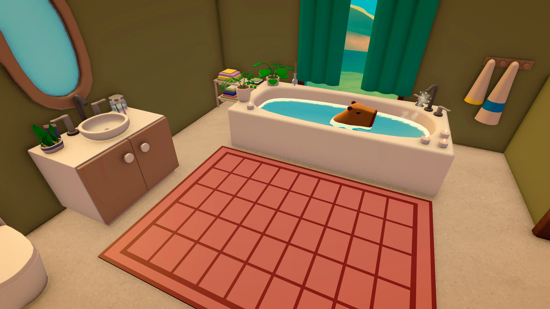 Capybara Hot Tub on Steam