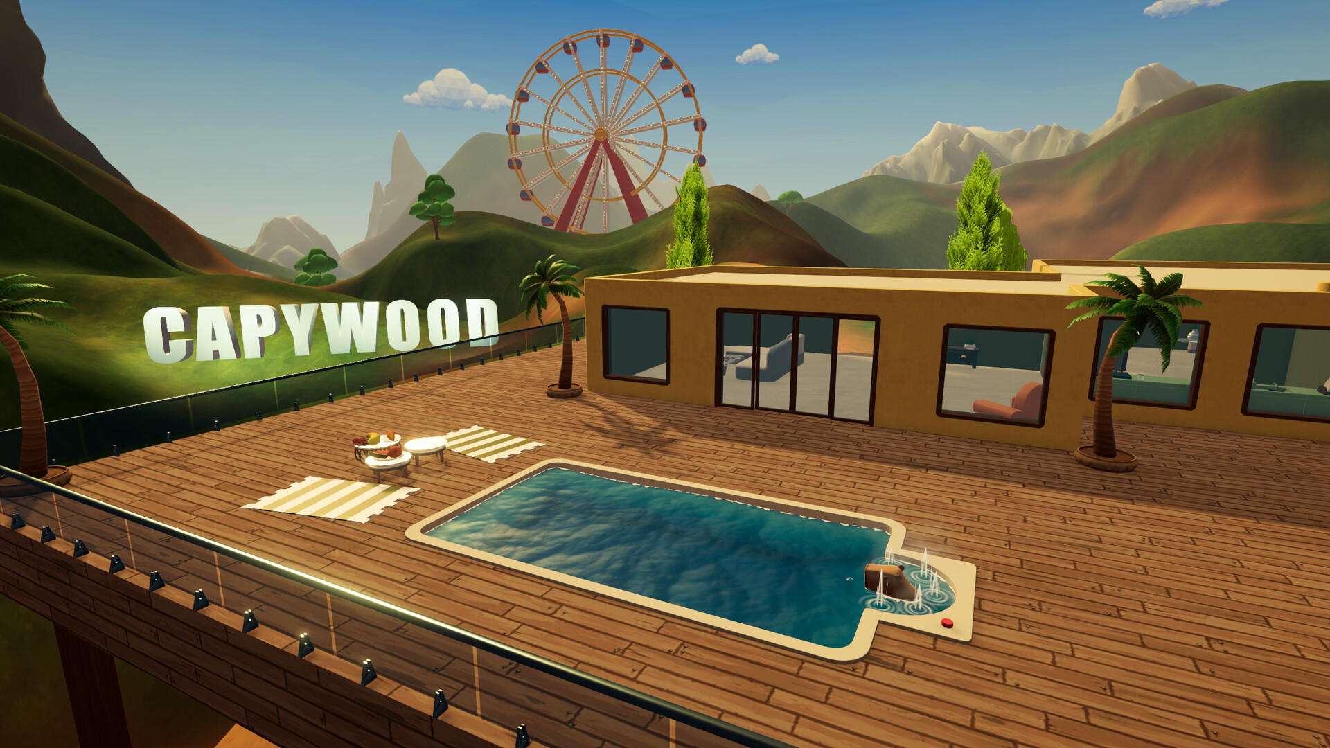 Capybara Hot Tub on Steam