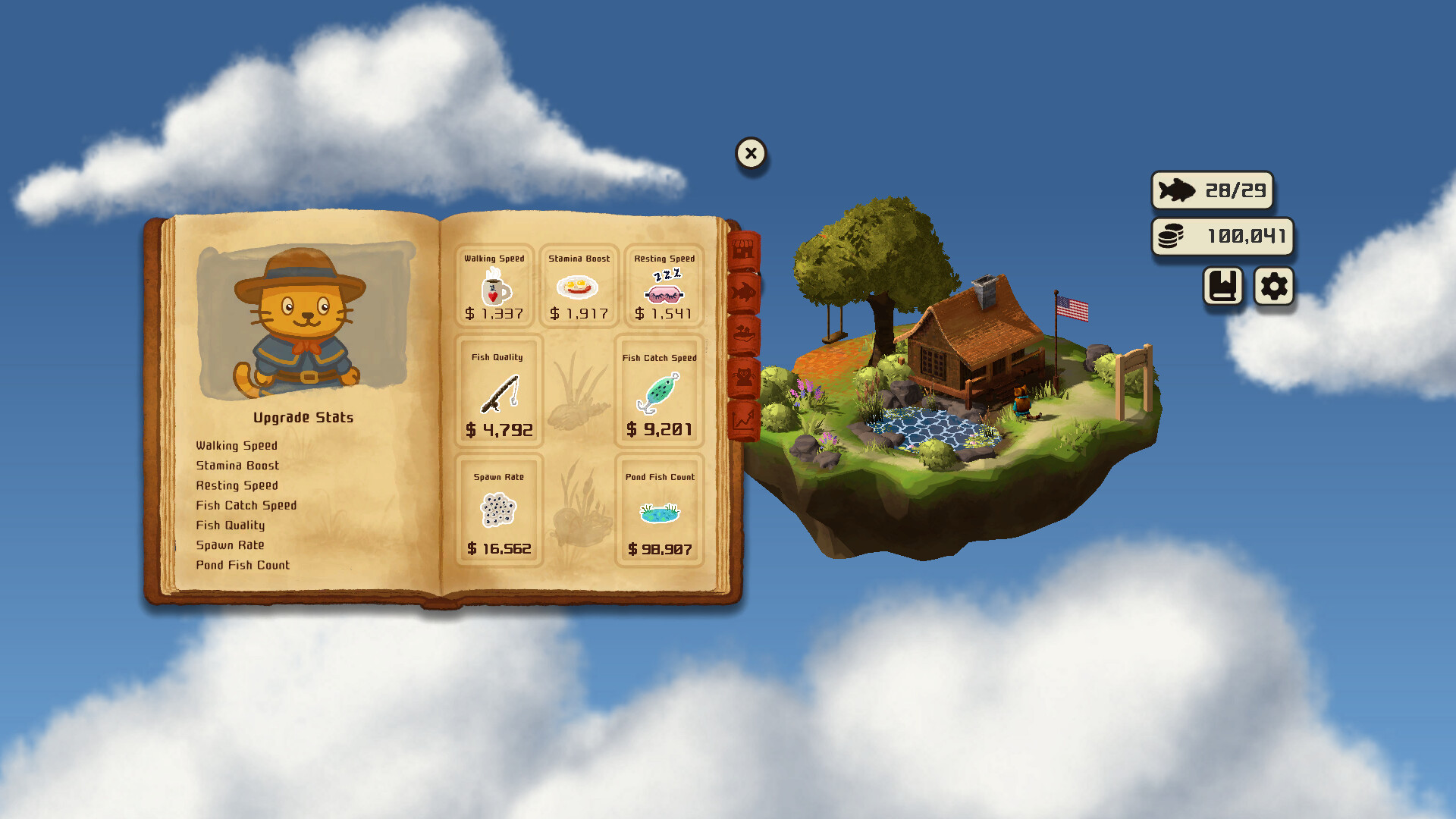 Catfish Idle Pond on Steam