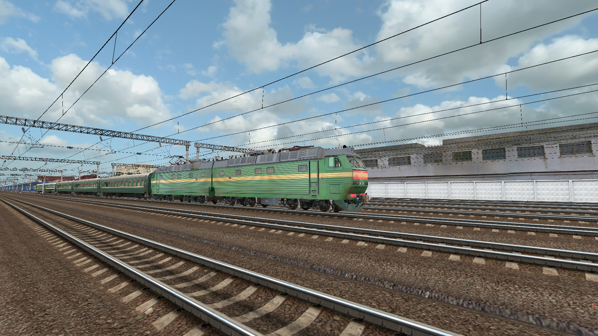 ZDSimulator - ChS8 Locomotive on Steam