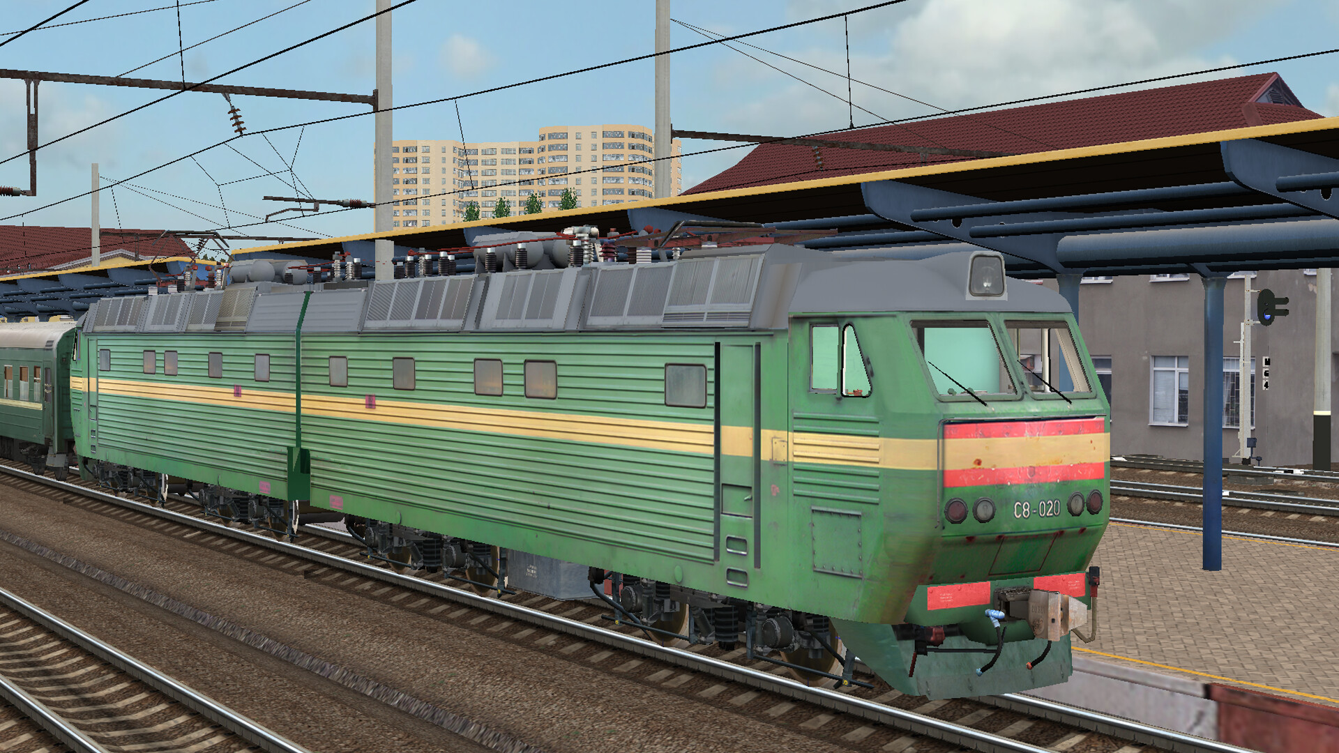 ZDSimulator - ChS8 Locomotive on Steam