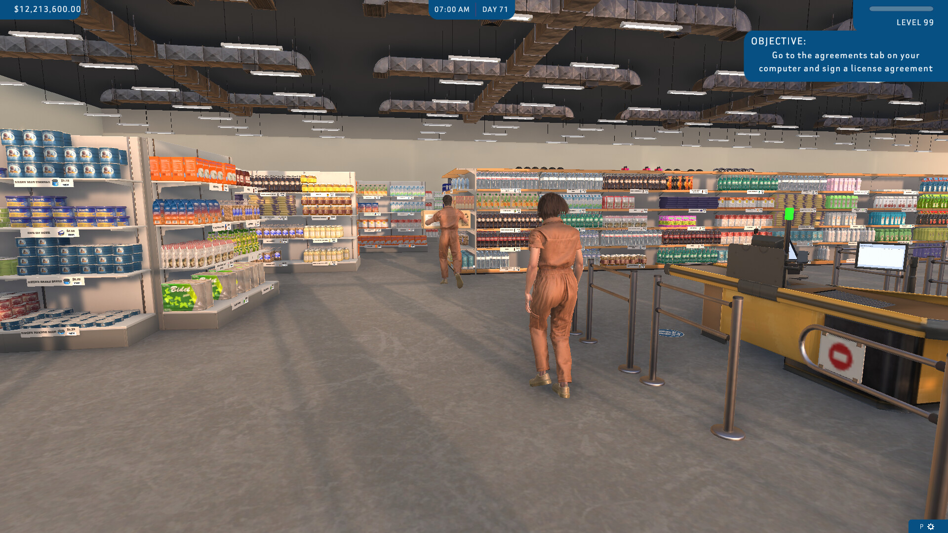 Hypermarket Simulator on Steam