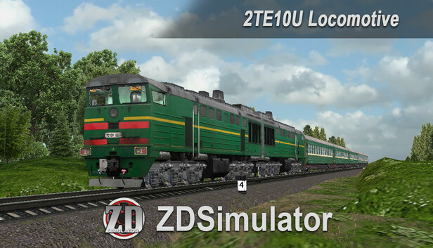 ZDSimulator - 2TE10U Locomotive on Steam