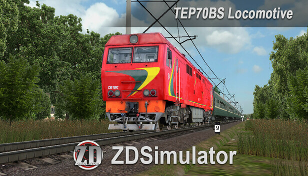 ZDSimulator - TEP70BS Locomotive on Steam