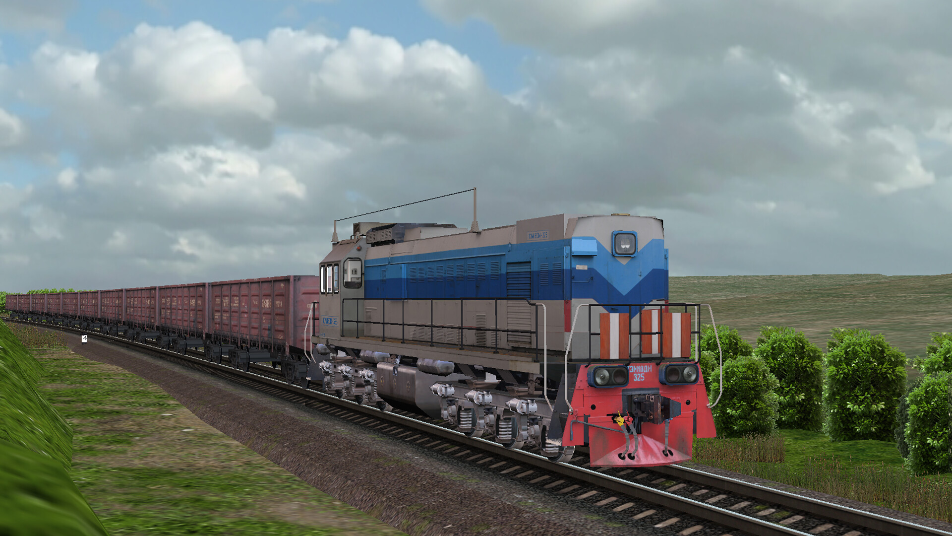 ZDSimulator - TEM18DM Locomotive on Steam