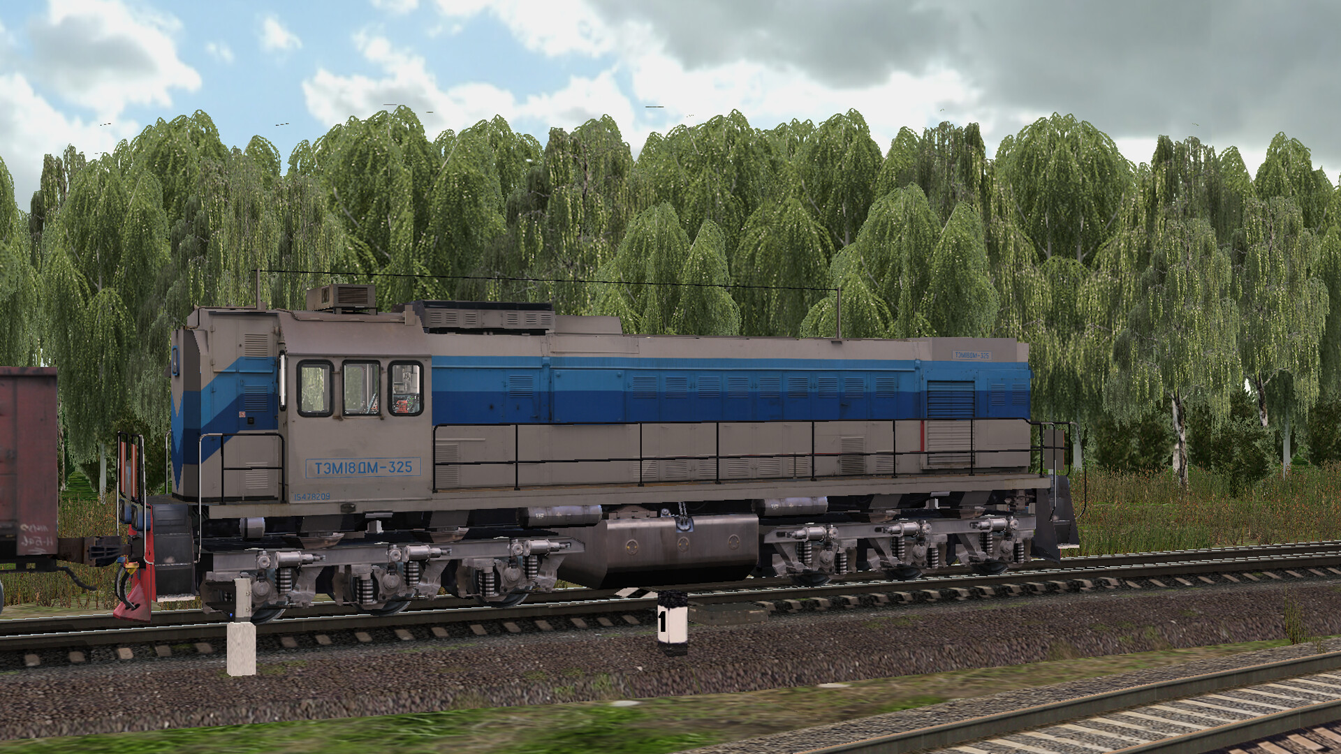 ZDSimulator - TEM18DM Locomotive on Steam