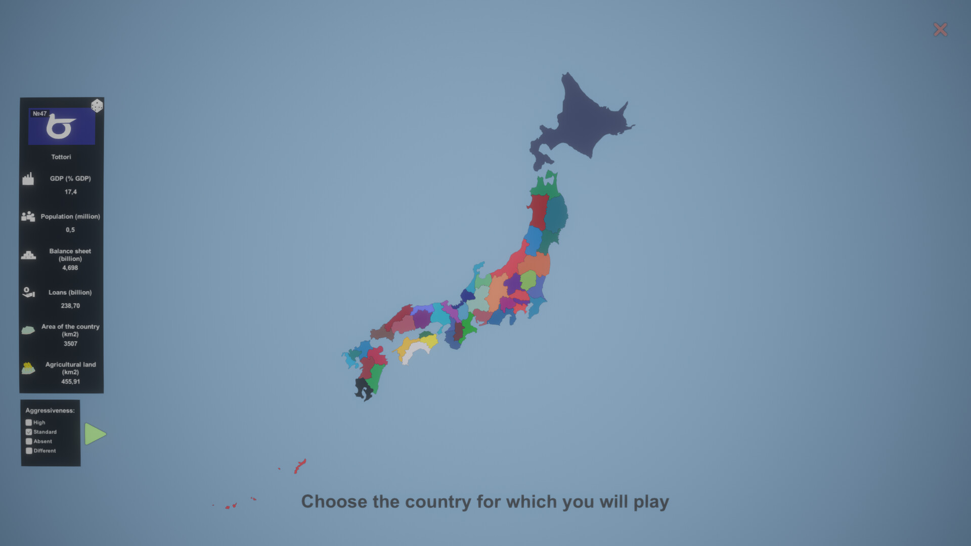 Simulator Countries - regions of Japan bei Steam