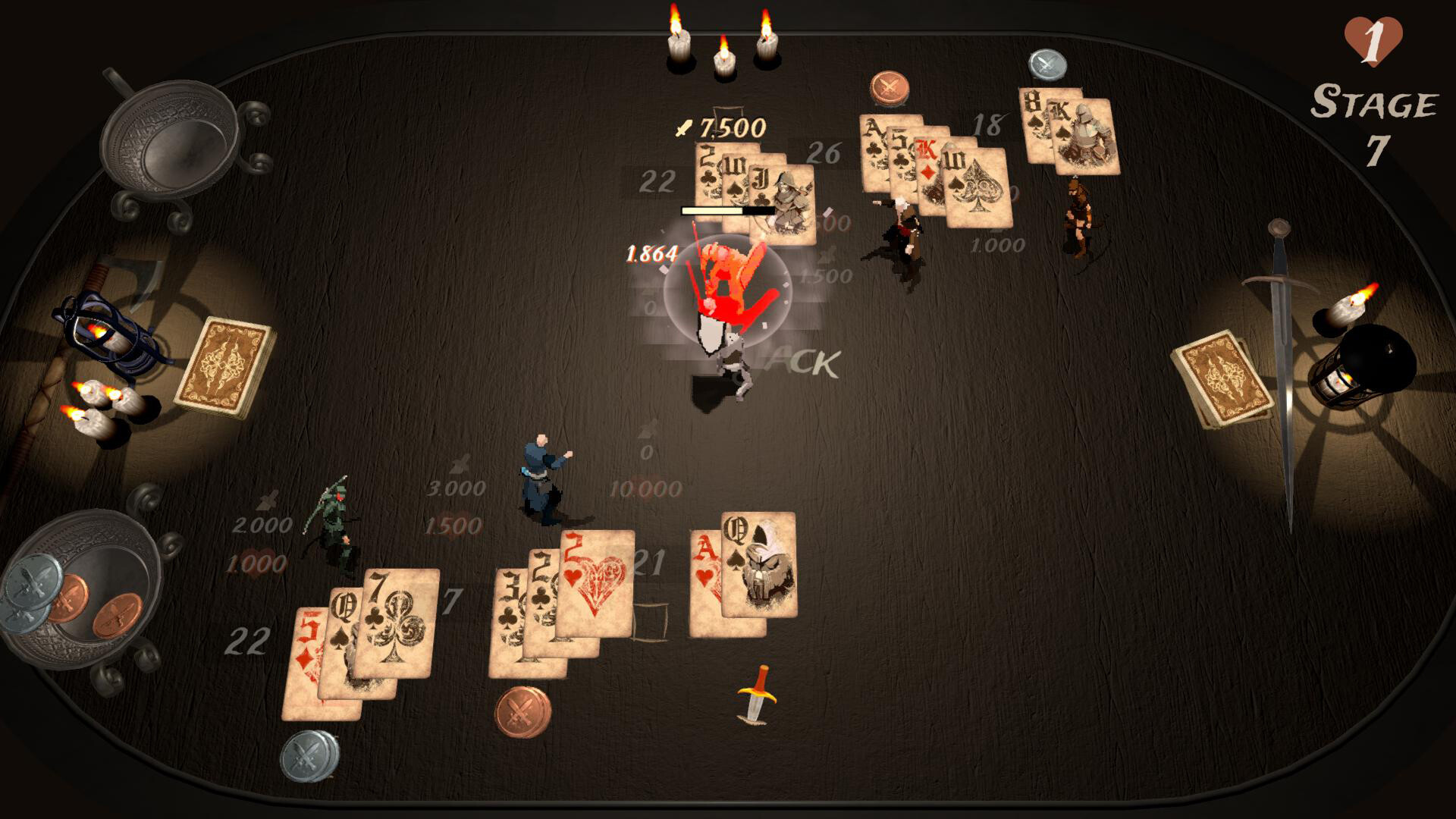 Blackjack Wars on Steam