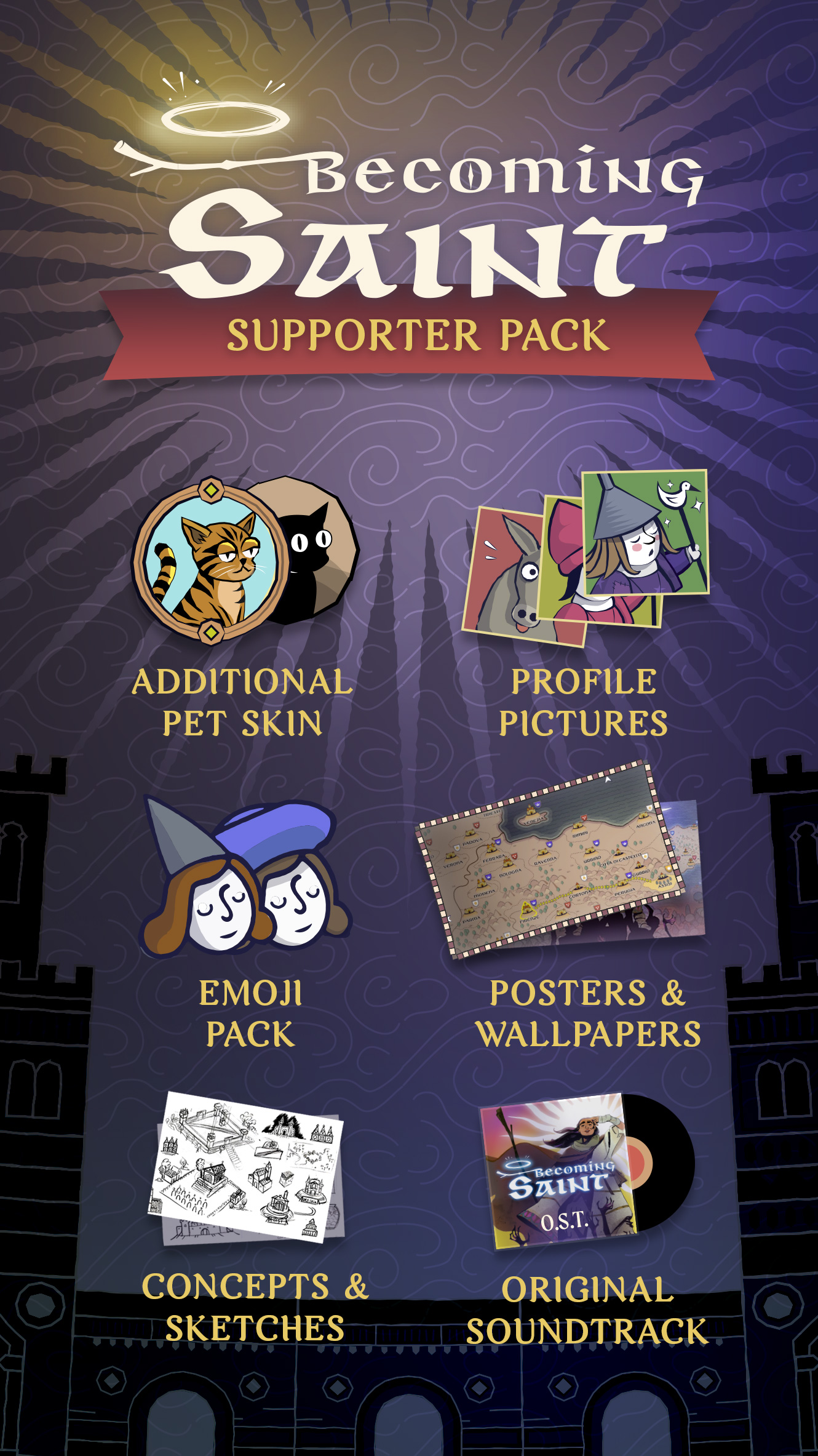 Becoming Saint - Supporter Pack on Steam