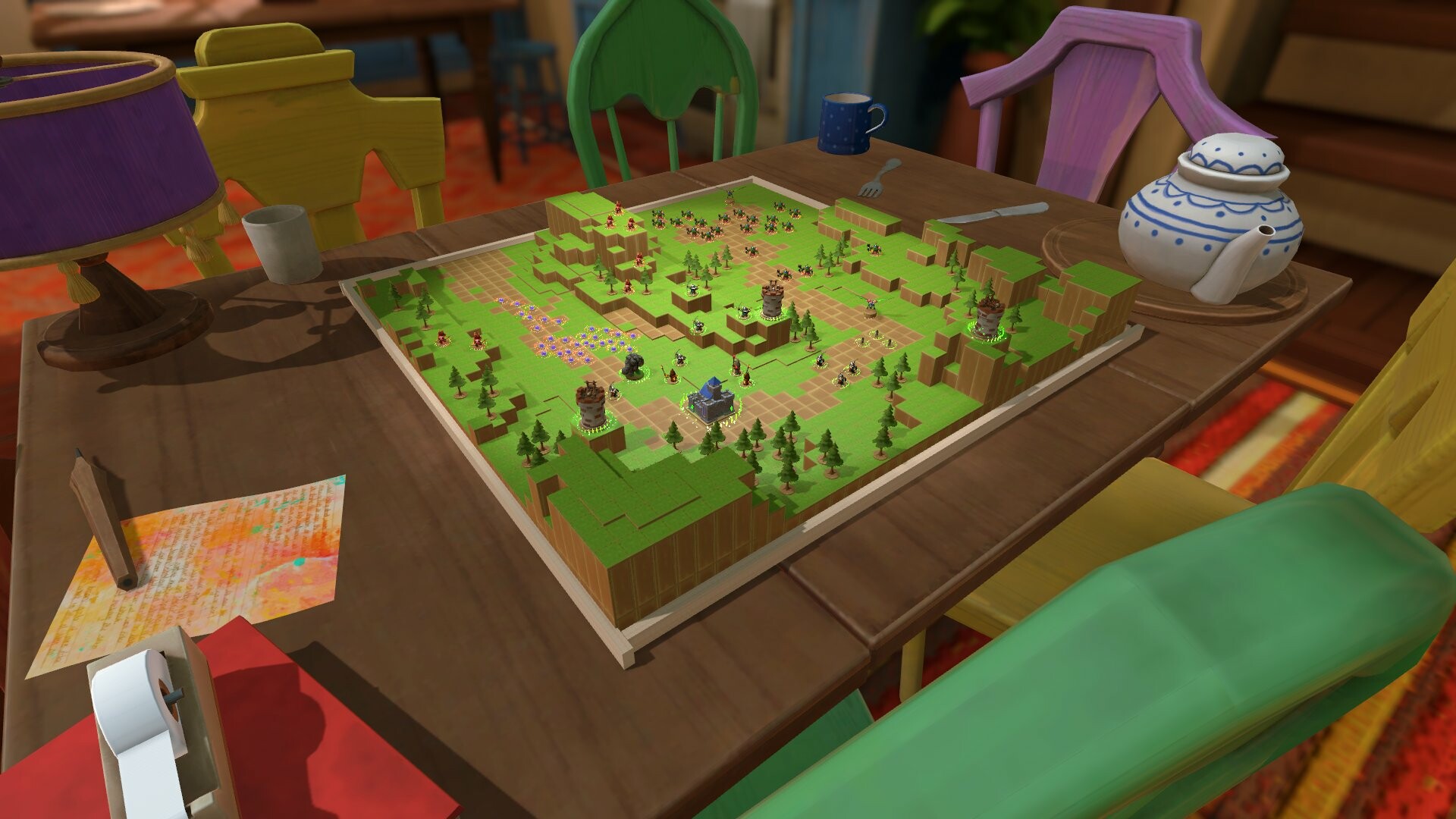 Table Tactics: physics-driven tabletop battles on Steam