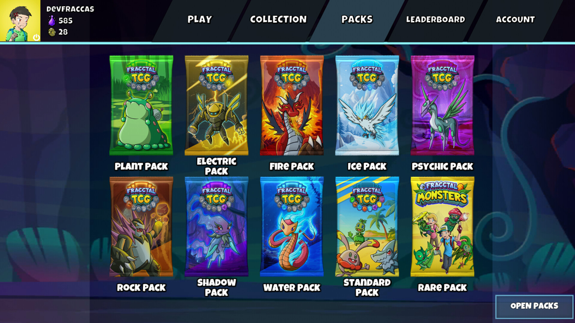 Fracctal TCG on Steam