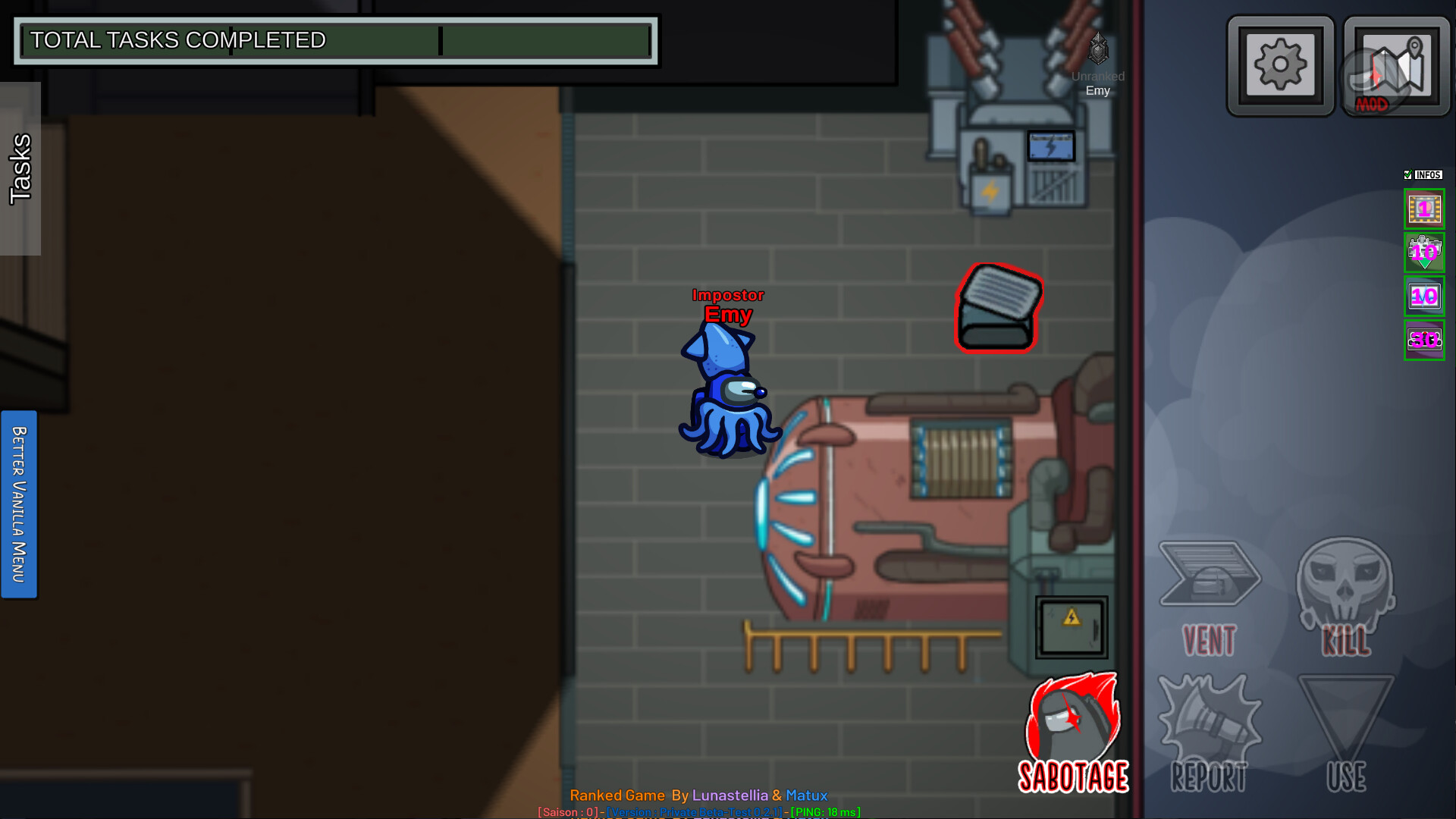 Among Us Ranked (Unofficial) on Steam