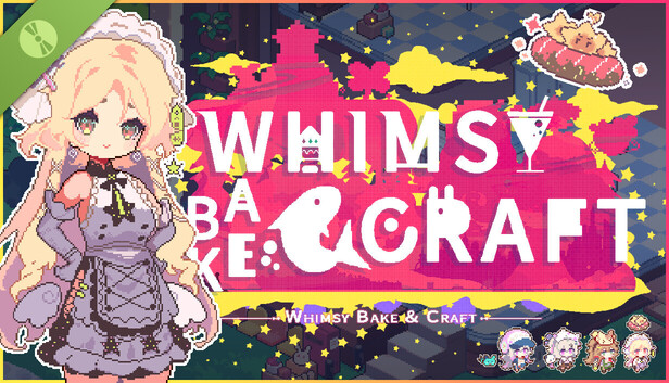 Whimsy Bake＆Craft Demo Steam Charts (App 3785850) · SteamDB