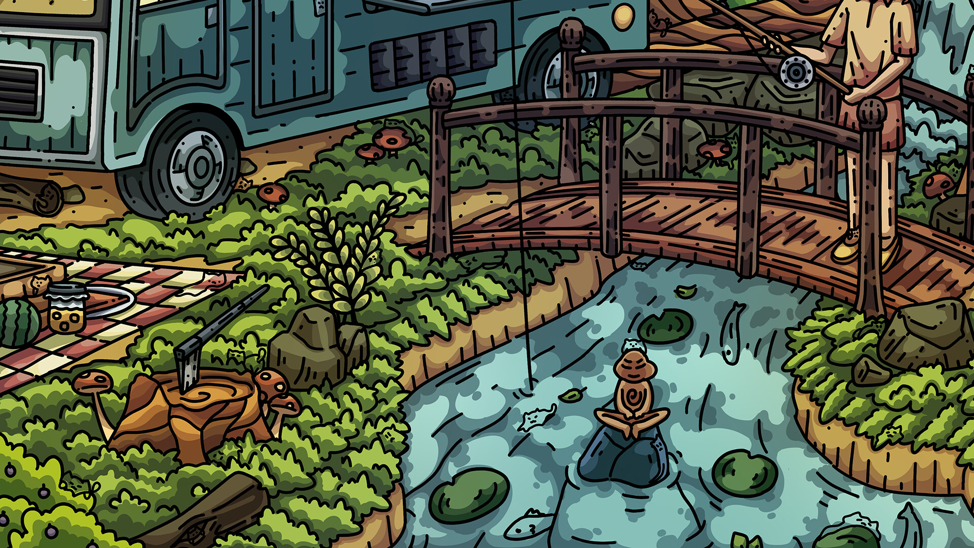 100 Camp Cats on Steam