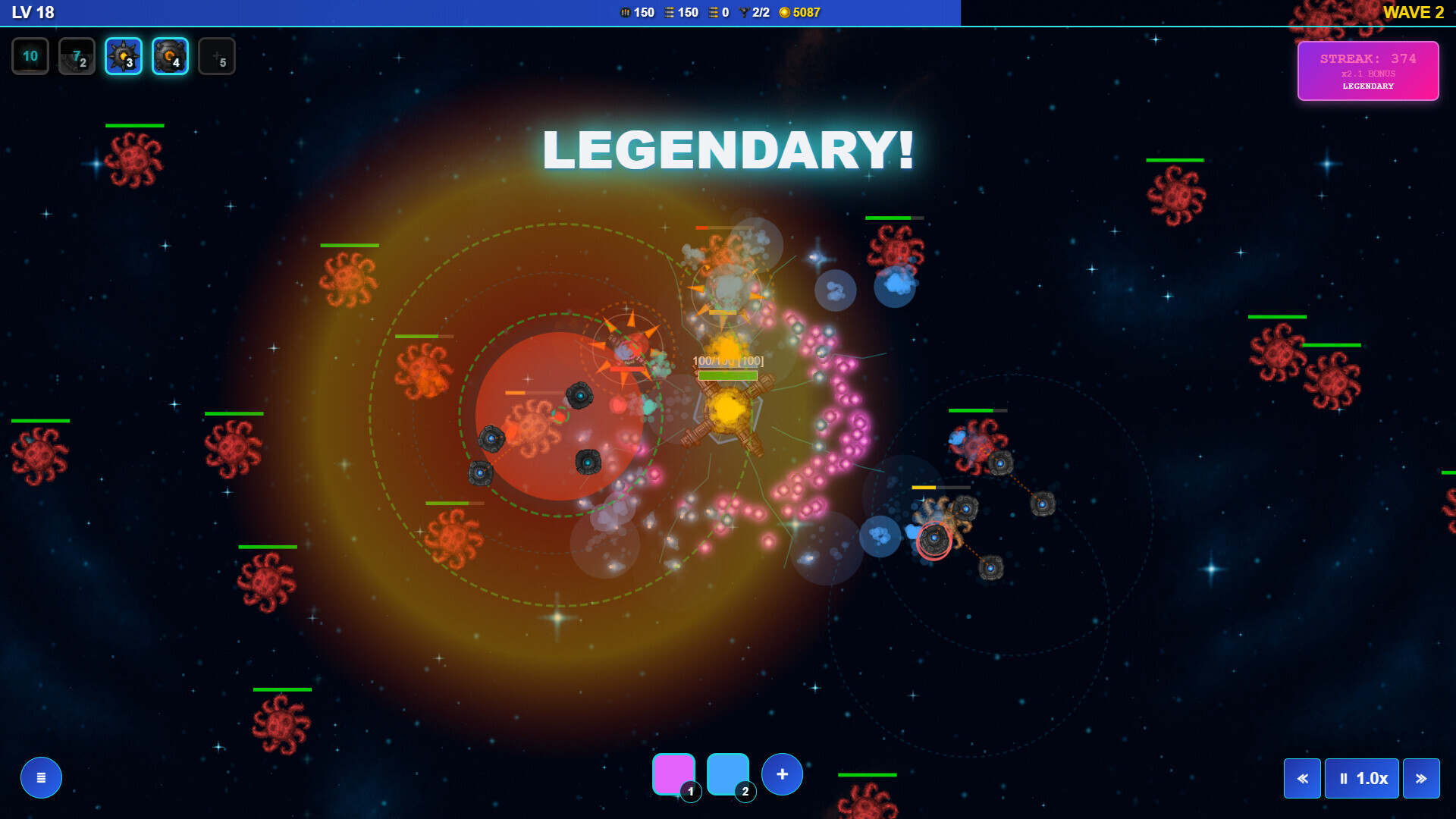 Pattern Survivors: Bullet Hell Demo on Steam