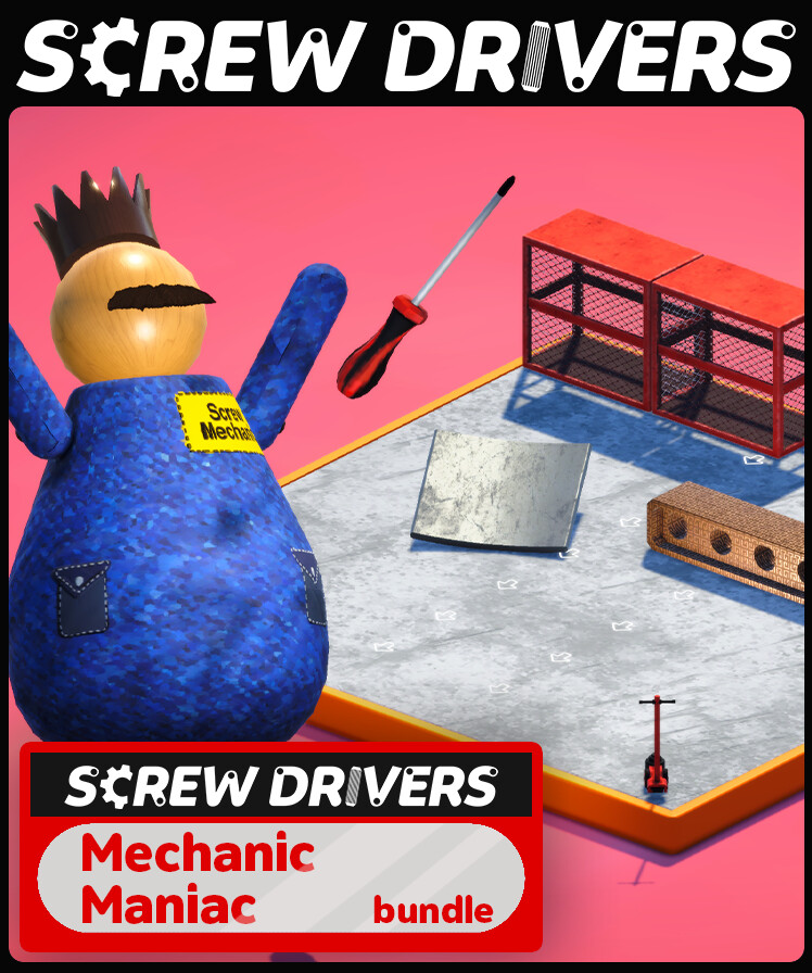 Screw Drivers - Mechanic Maniac Bundle Steam Charts · SteamDB