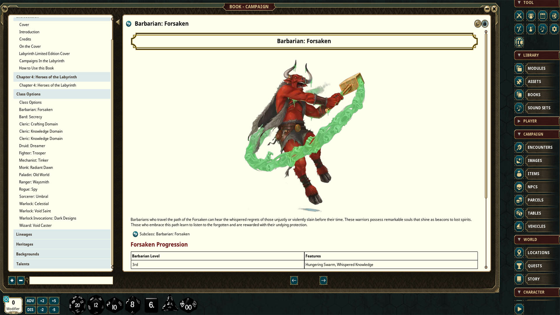 Fantasy Grounds - Labyrinth Worldbook - Players Guide Only on Steam