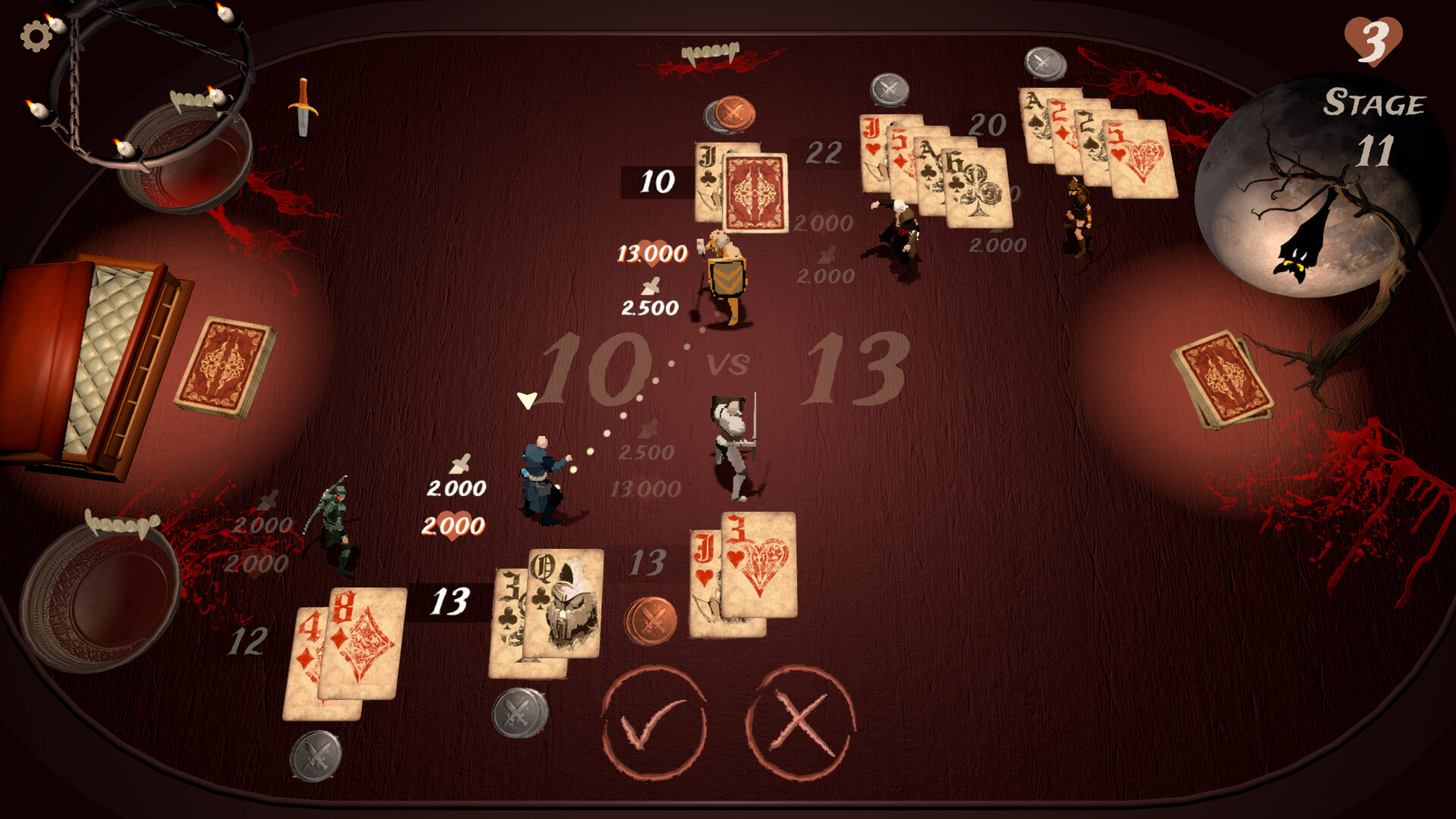 Blackjack Wars Demo on Steam