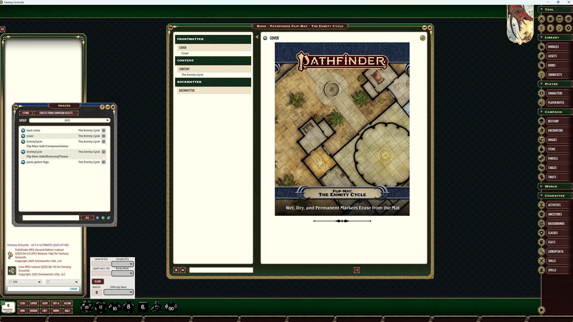 Fantasy Grounds - Pathfinder RPG - Flip-Mat: The Enmity Cycle on Steam