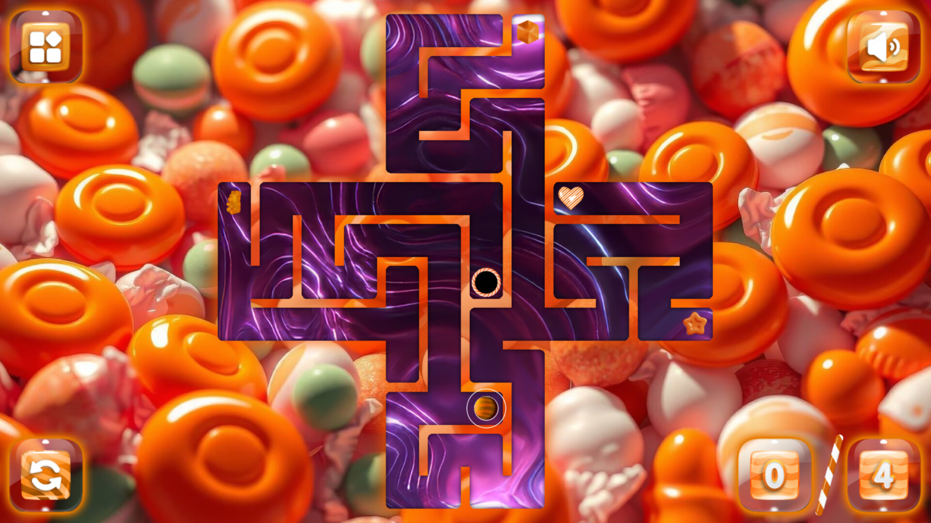 Save 72% on Sweetie Candy Maze: Orange on Steam