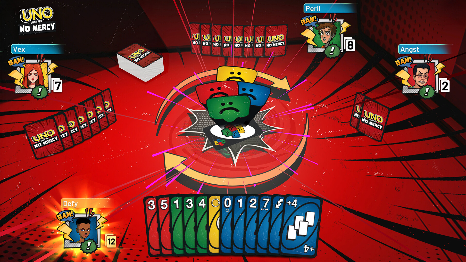 Save 20% on UNO™ SHOW’EM NO MERCY!™ on Steam