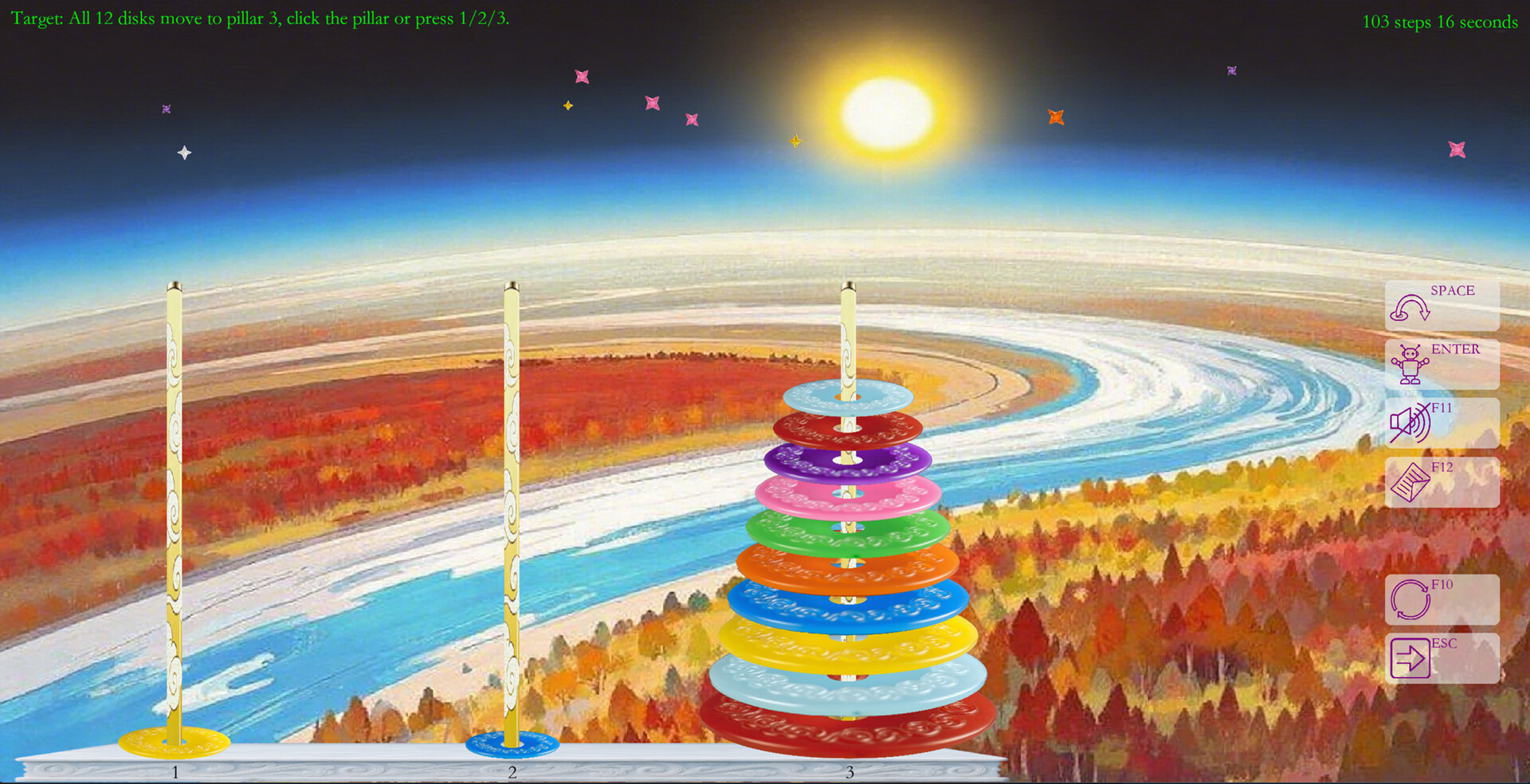 Colorful Tower of Hanoi game revenue and stats on Steam – Steam ...