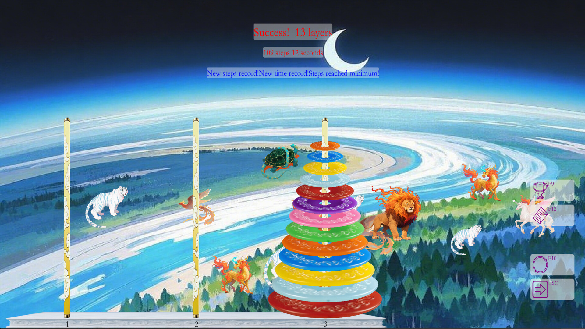 Colorful Tower of Hanoi game revenue and stats on Steam – Steam ...