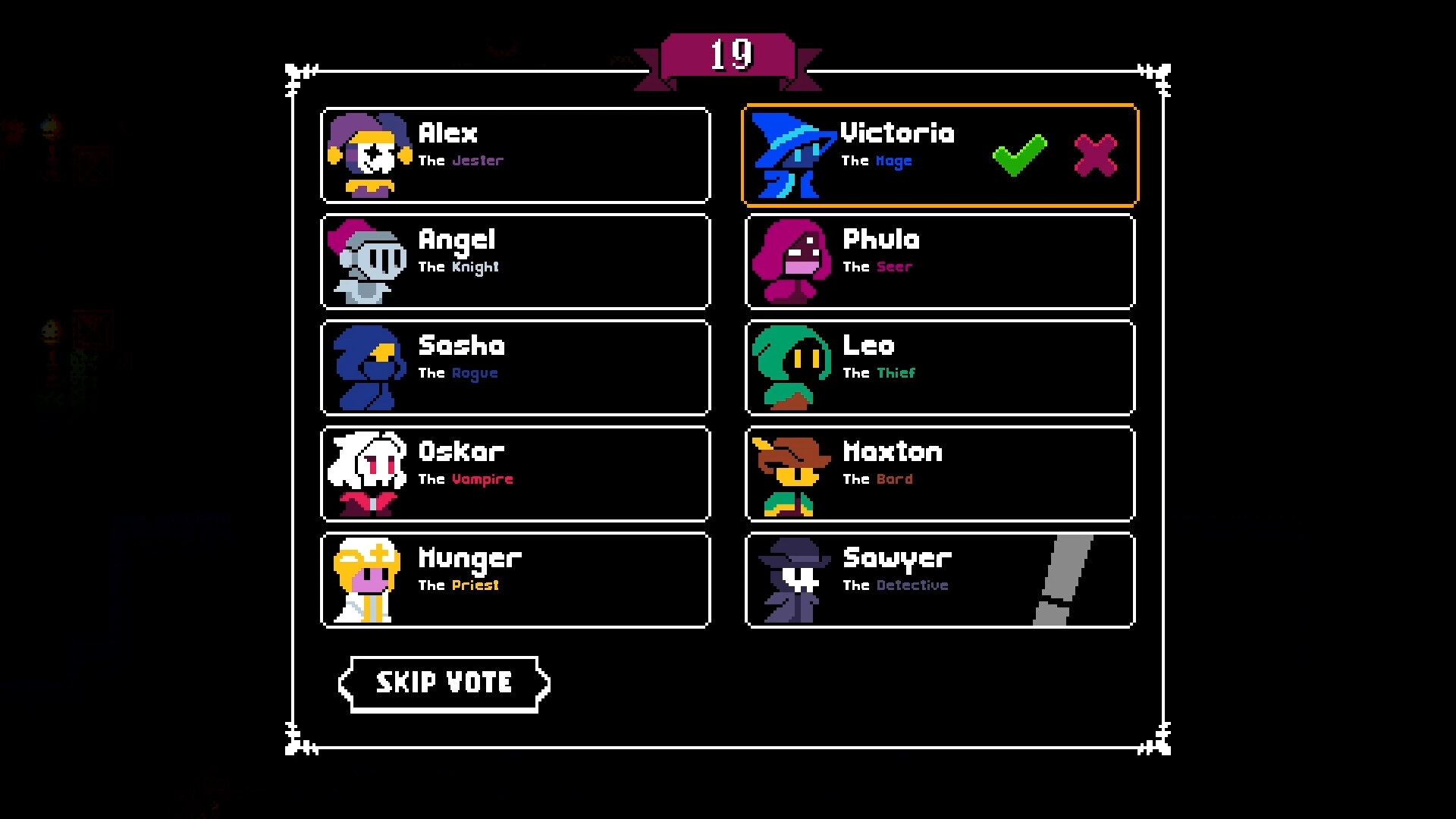 Villainy Trainer - Fling