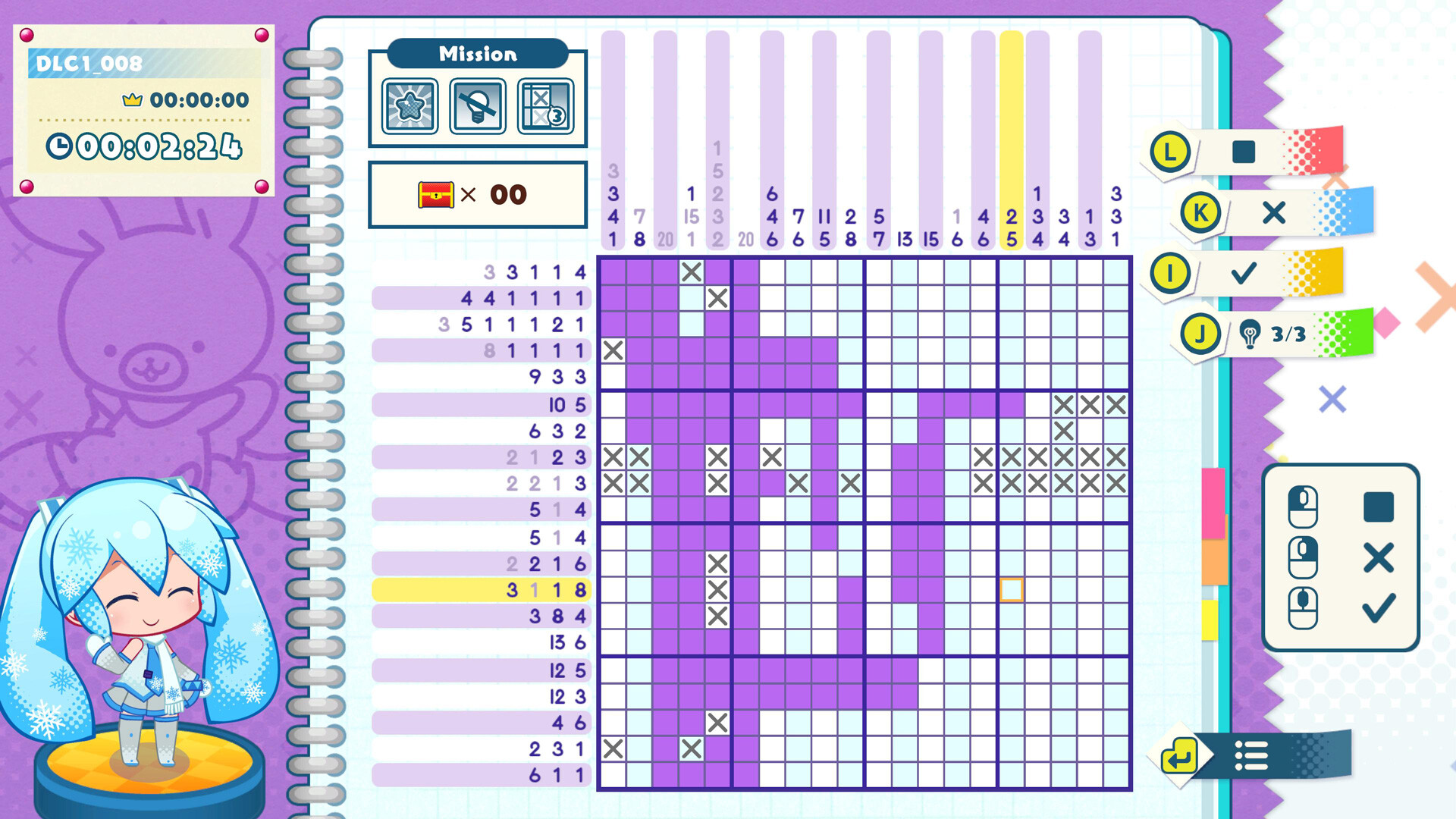 Hatsune Miku Logic Paint S+ SNOW MIKU Sky Town on Steam