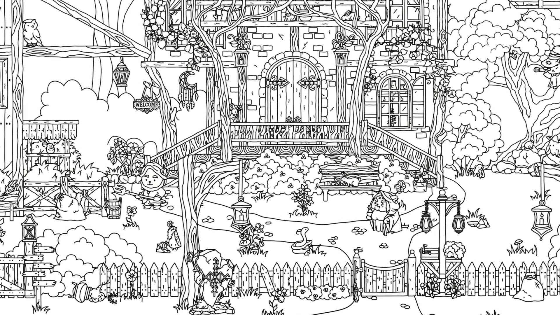 FIND ALL 9: Fantasy - Coloring Book on Steam