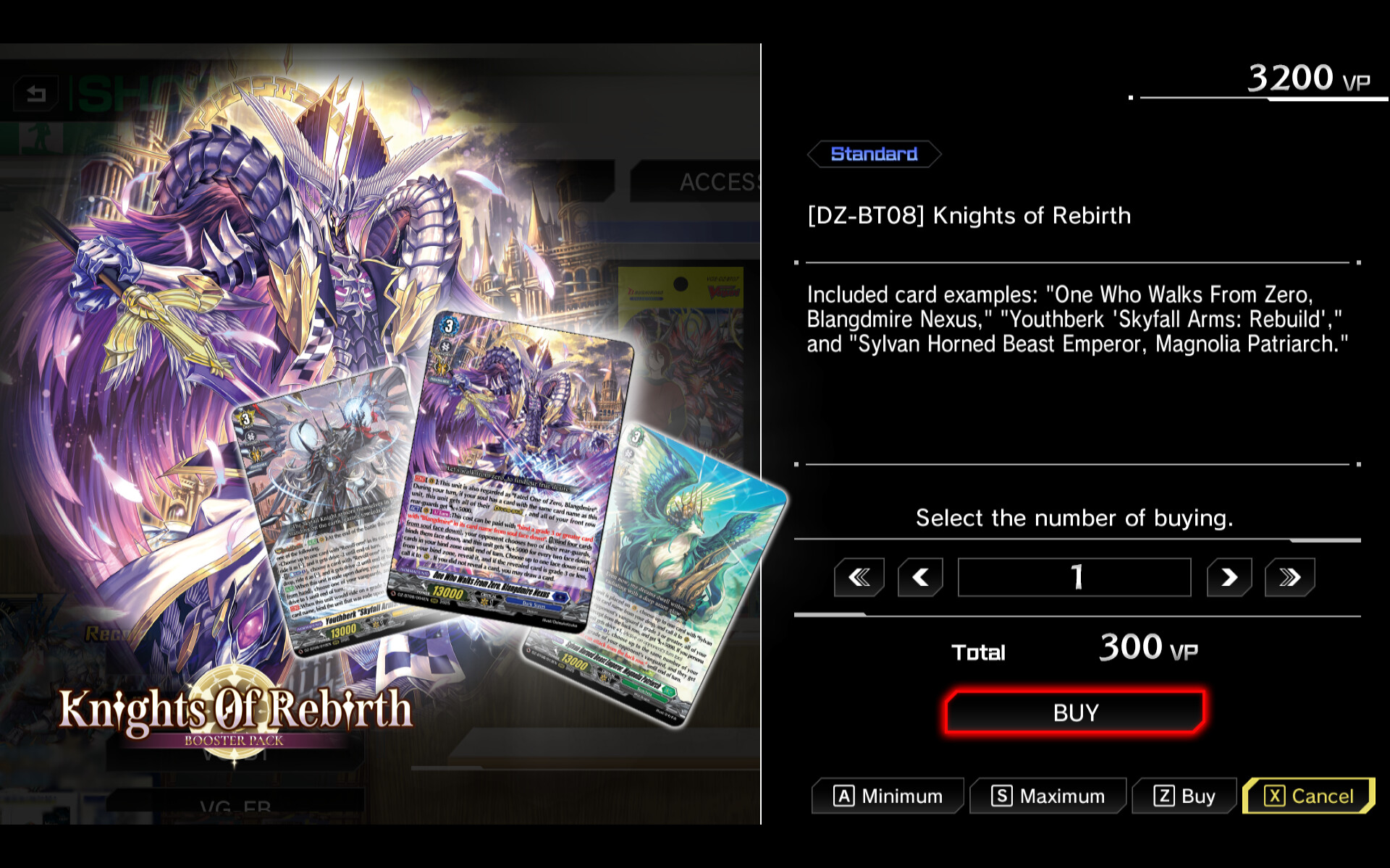 カードファイト!! ヴァンガード DD2：カード解放vol.7【DZ-BT08】「零騎転生」 · Cardfight!! Vanguard ...