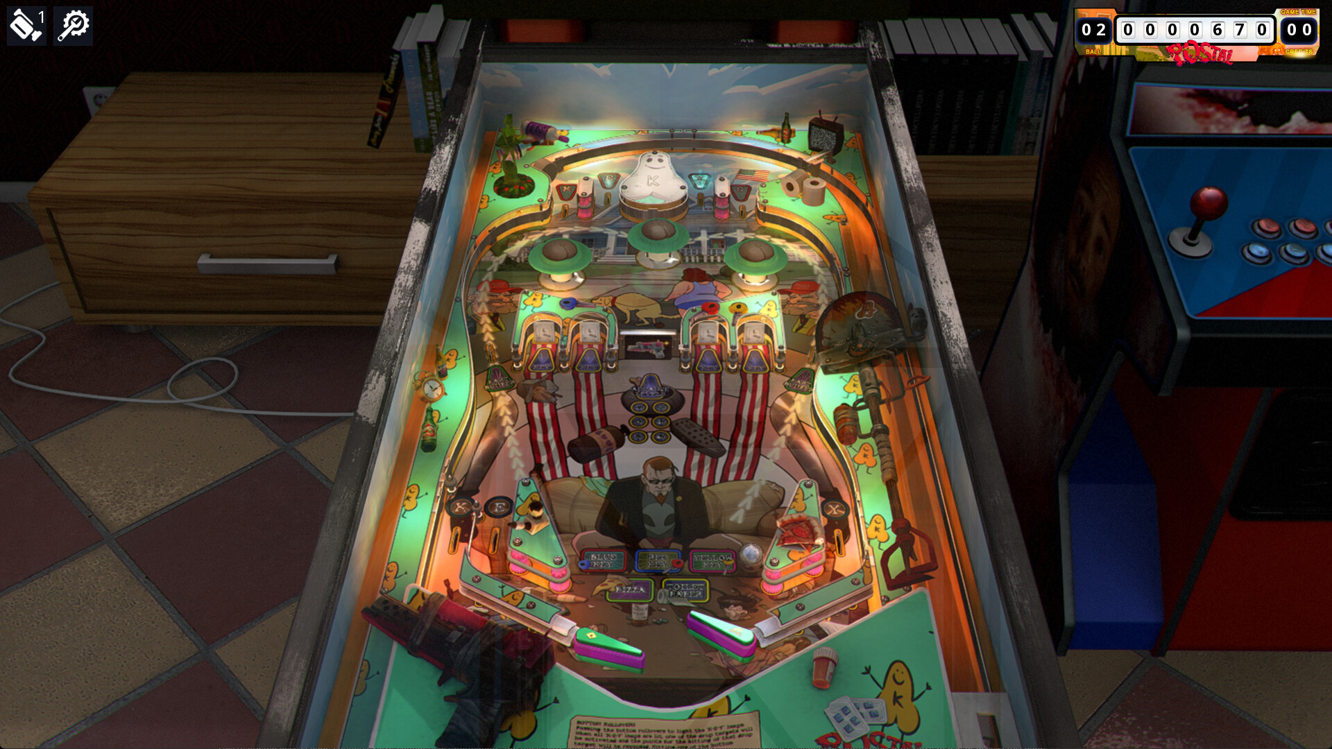 Zaccaria Pinball - POSTAL Brain Damaged Table Pack Screenshots · SteamDB