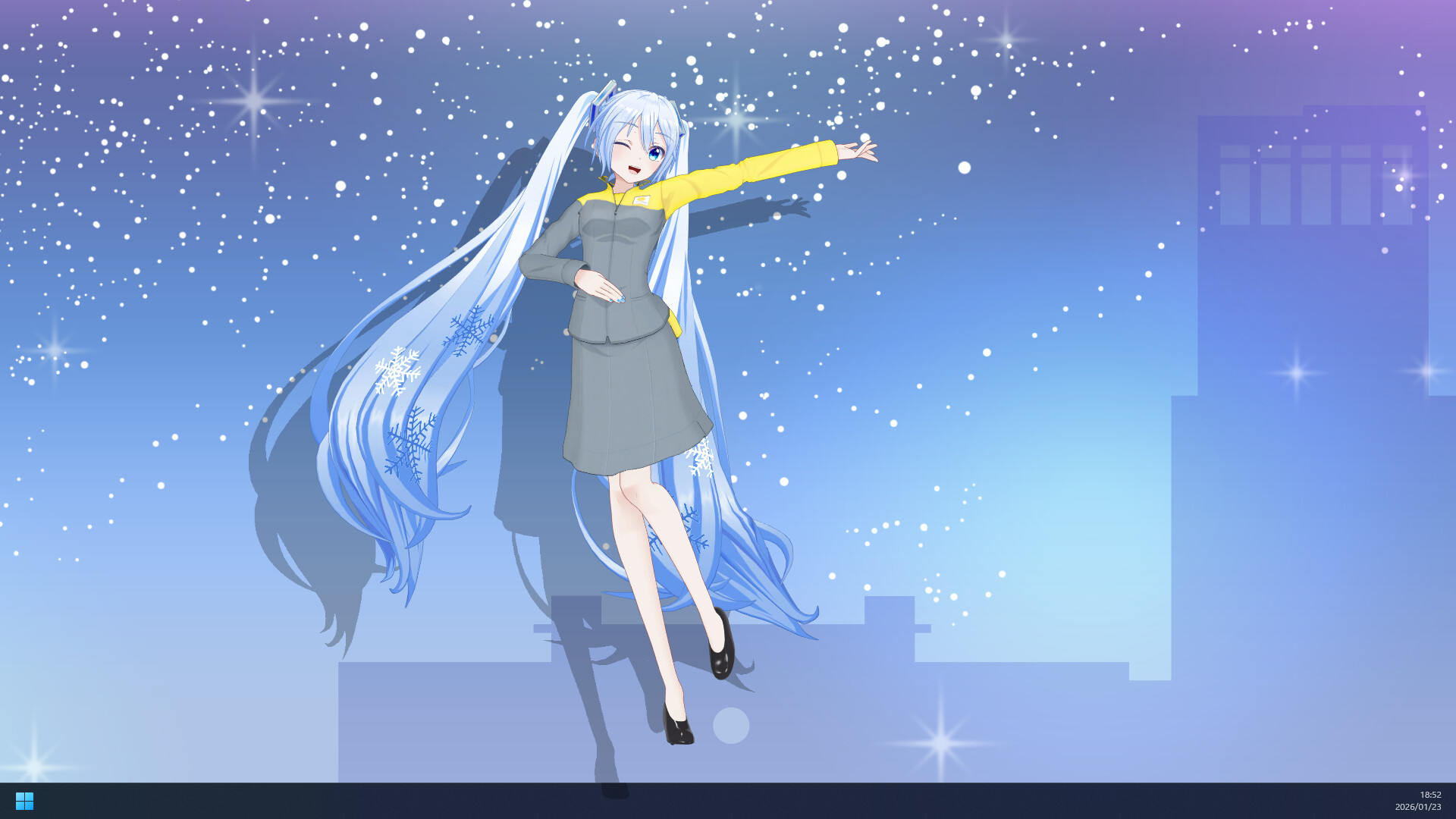 Desktop Mate SNOW MIKU JR Tower Ver. DLC on Steam