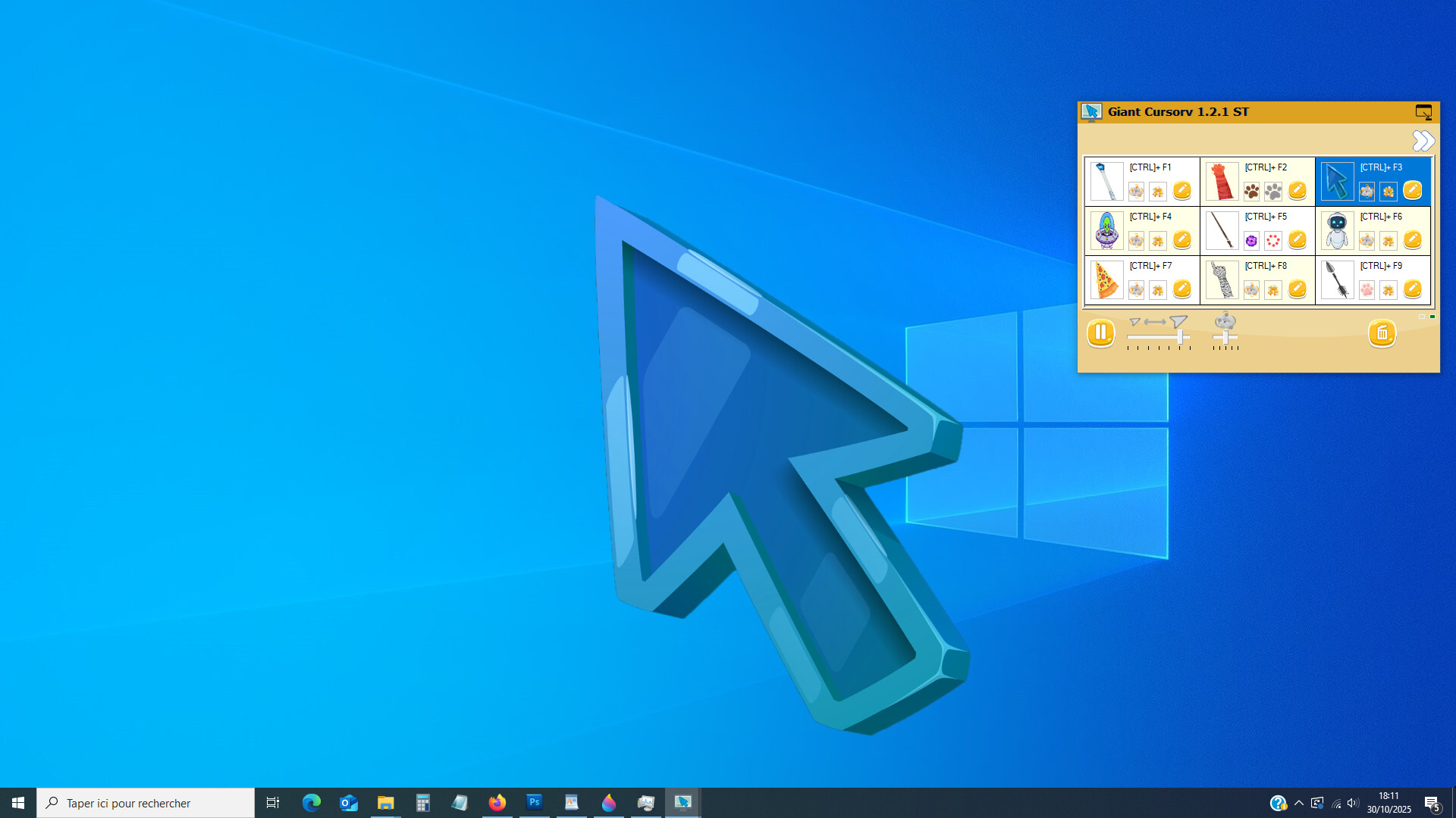 Giant Cursor в Steam