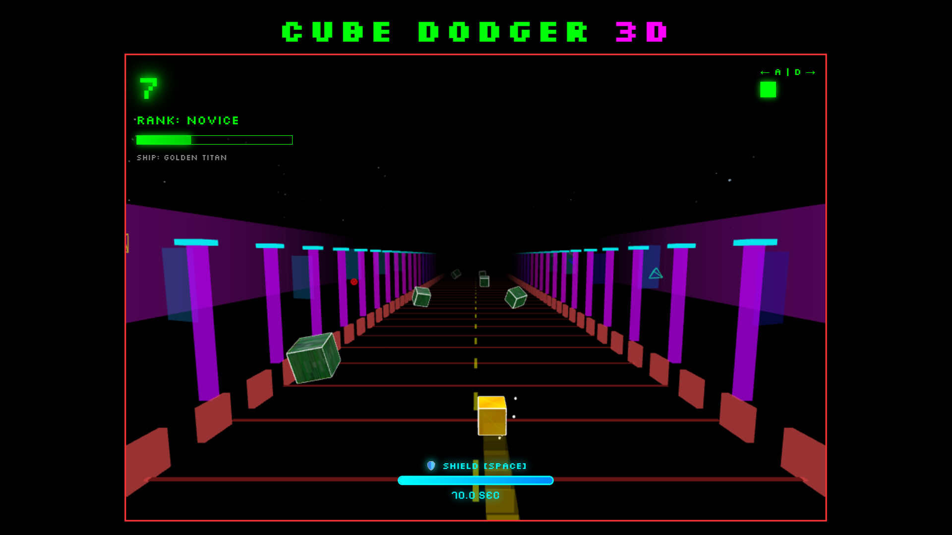 Cube Dodger 3D – Golden Titan Ship Price history · SteamDB