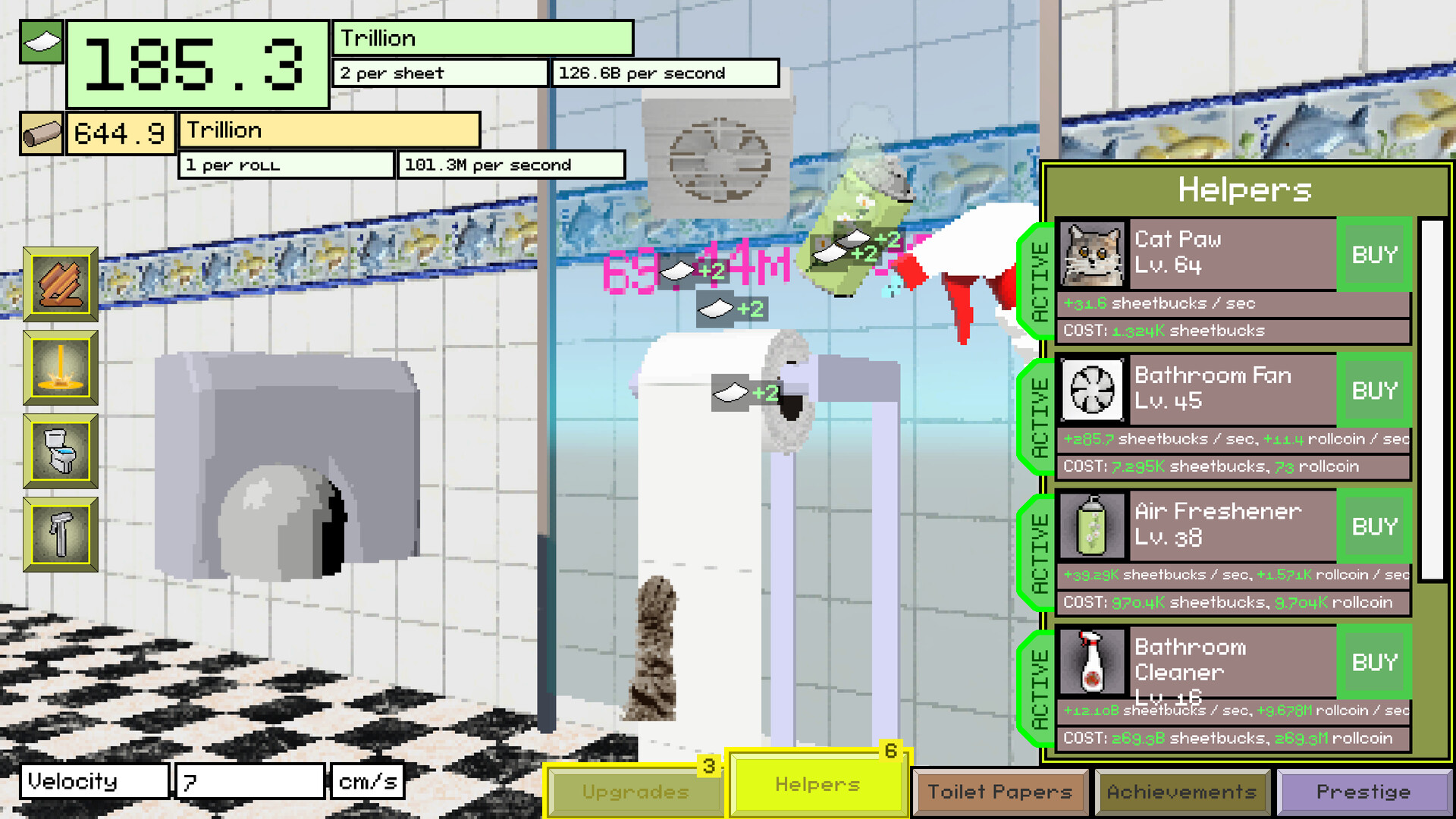 Toilet Paper Idle on Steam