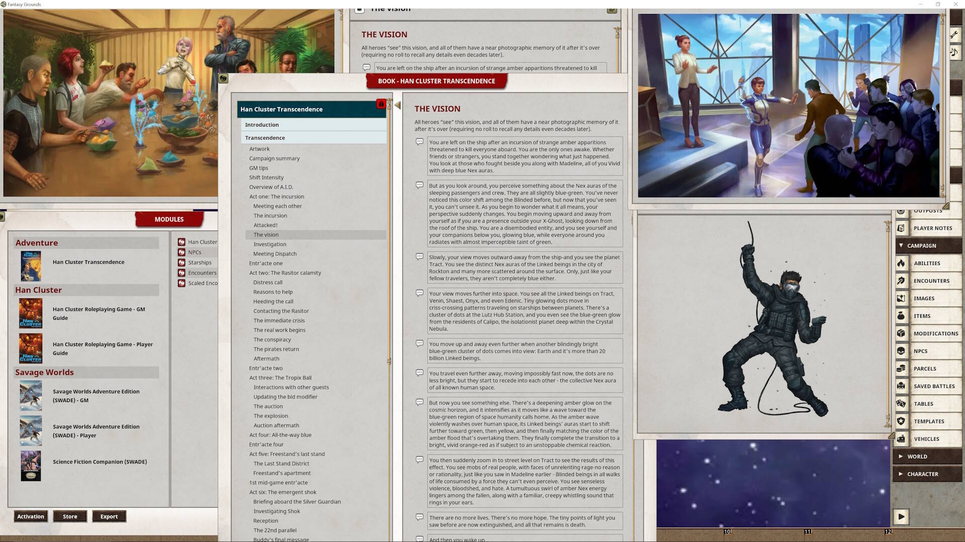 Fantasy Grounds - Han Cluster Roleplaying Game: Transcendence ...