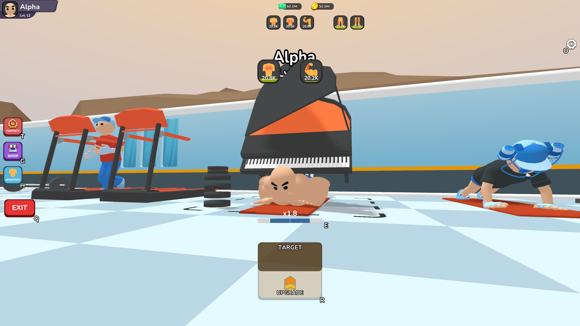 Idle Muscle Up on Steam